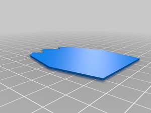 Rimmer Red Dwarf Badge - Free 3d model on creazilla.com