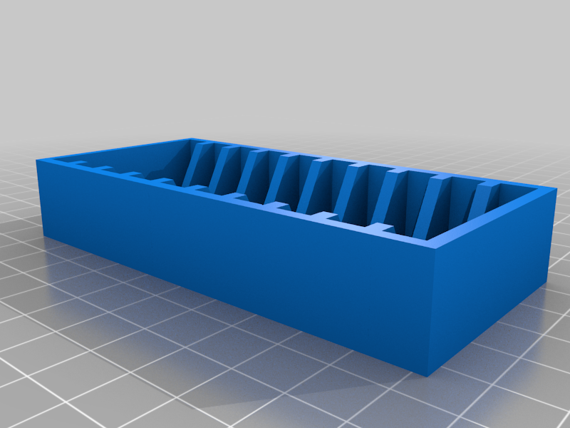 10x PS Memory card holder - Free 3d model on creazilla.com