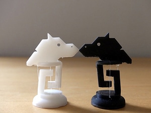 Tensegrity Chess Pieces - Free 3d model on creazilla.com