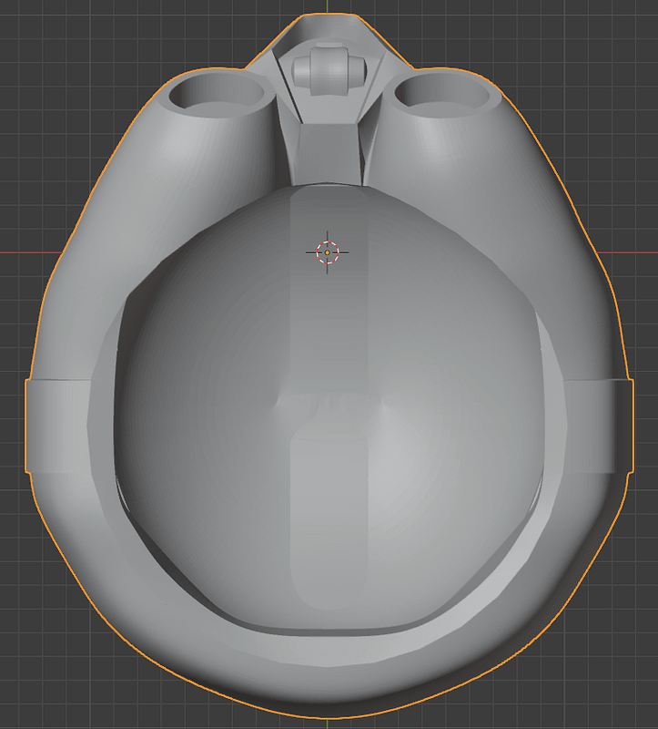 Rex's Helmet (With Neckhole) - Free 3d model on creazilla.com
