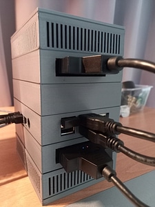 The Stack Raspberry pi 4 module with sound and mini hdmi ports. - Free ...