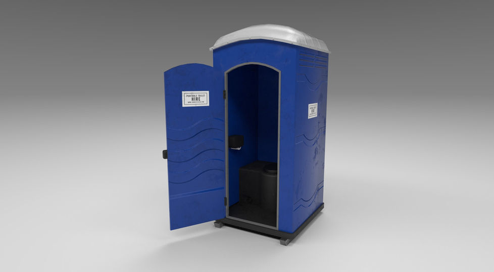 Portaloo - Free 3d model on creazilla.com