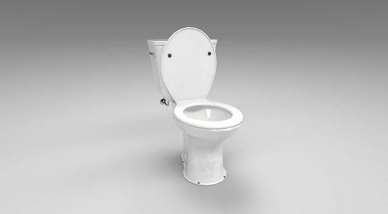 Toilet - Free 3d model on creazilla.com