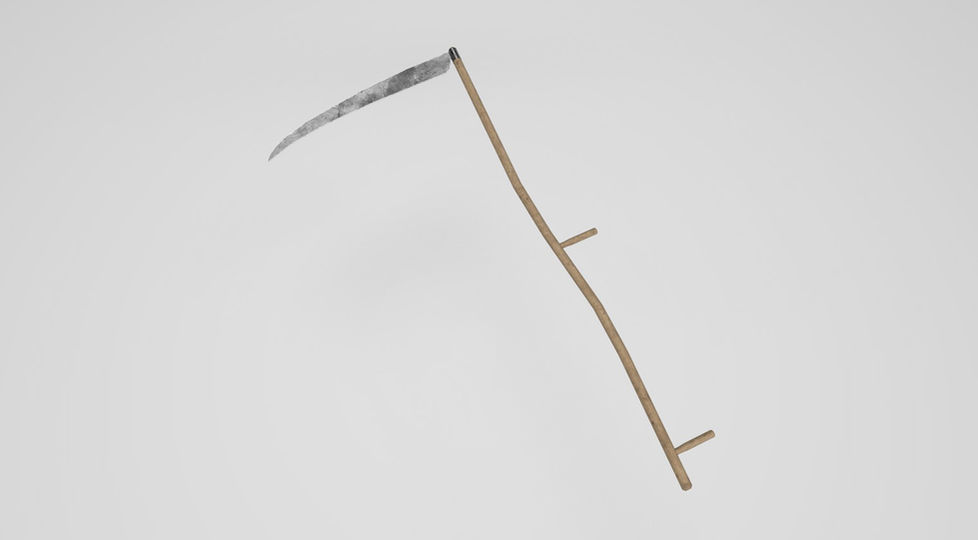Scythe - Free 3d model on creazilla.com