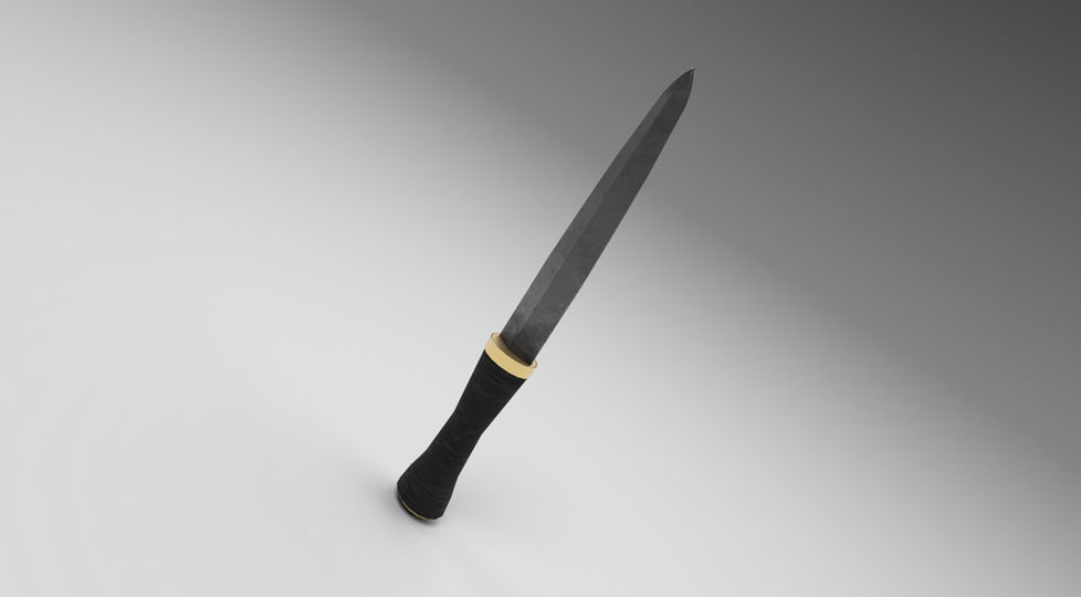 Dagger - Free 3d model on creazilla.com
