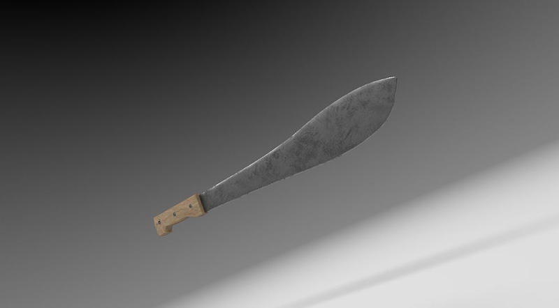 Machete - Free 3d model on creazilla.com