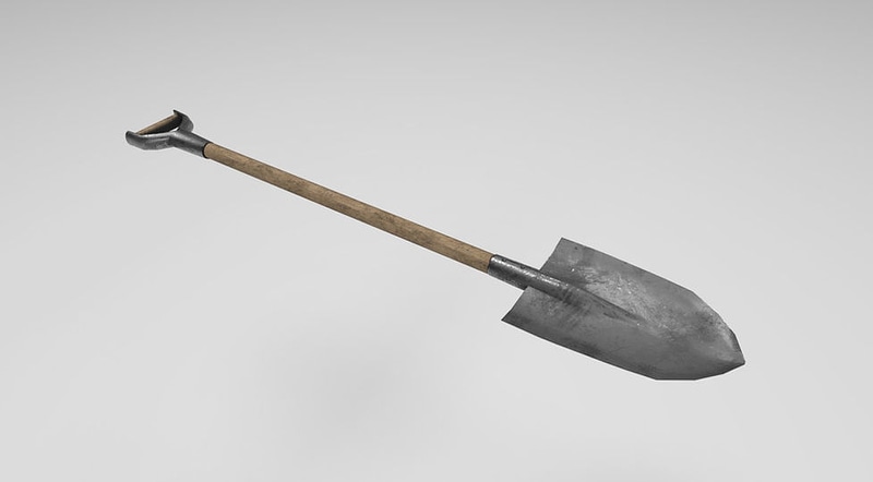 Spade - Free 3d model on creazilla.com