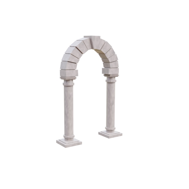 Arch - Free 3d model on creazilla.com