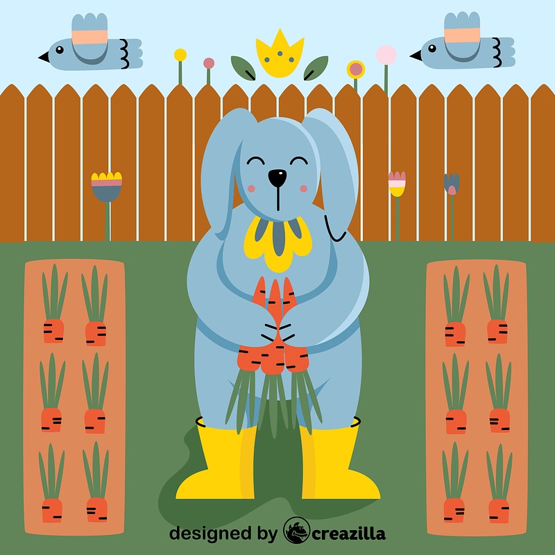 Bunny - Free vector images on creazilla.com