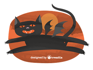 Black cat - Free vector images on creazilla.com