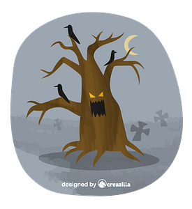 Haunted tree - Free vector images on creazilla.com