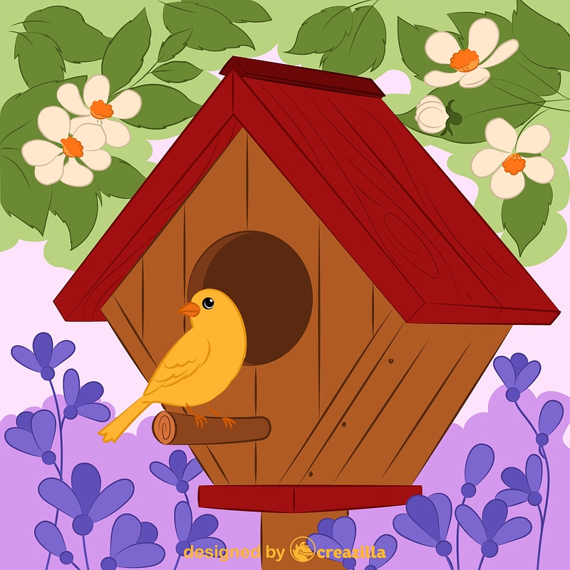 Birdhouse - Free vector images on creazilla.com