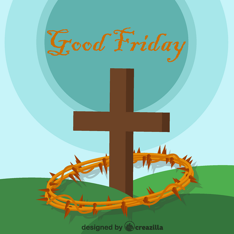 Good Friday vector. Free download. | Creazilla