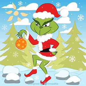 Grinch - Free vector images on creazilla.com