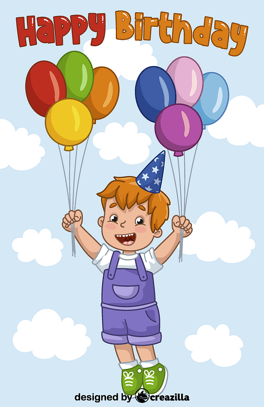 Birthday boy - Free vector images on creazilla.com