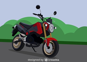 Honda Grom vector