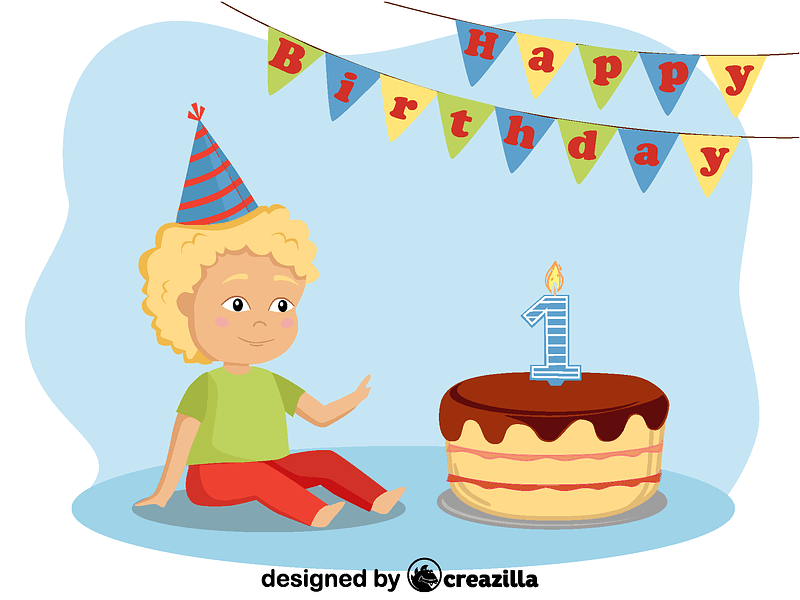 Birthday boy - Free vector images on creazilla.com