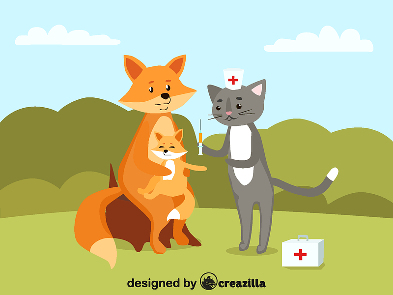 Doctor animal - Free vector images on creazilla.com