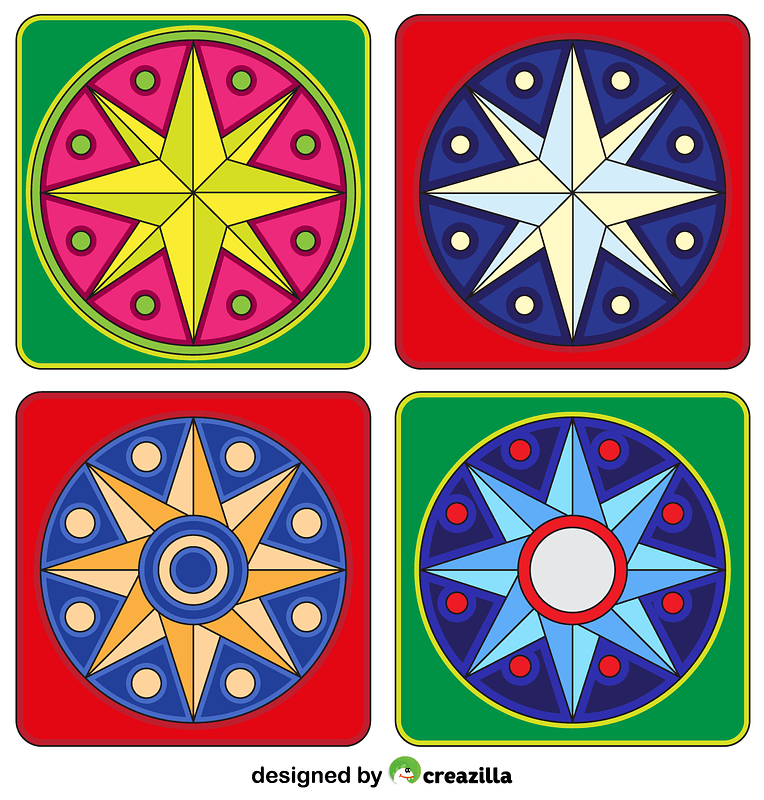 Pennsylvania Mandala 02 - Free vector images on creazilla.com