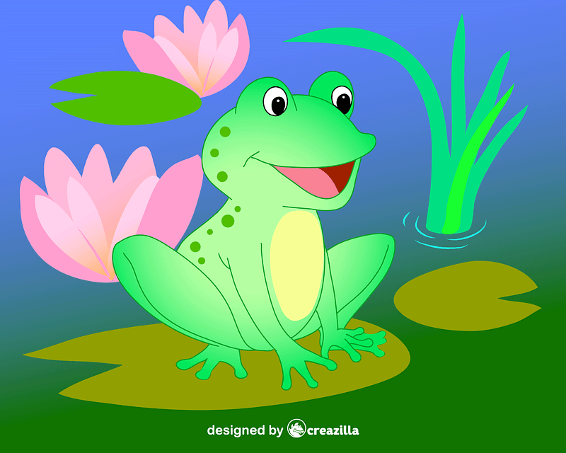 Frog - Free vector images on creazilla.com