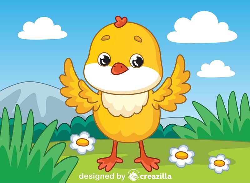 Chick vector. Free download. | Creazilla