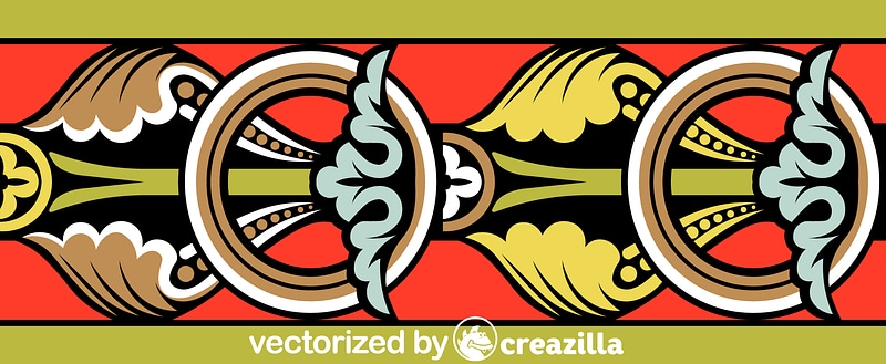Middle ages pattern vector. Free download. | Creazilla