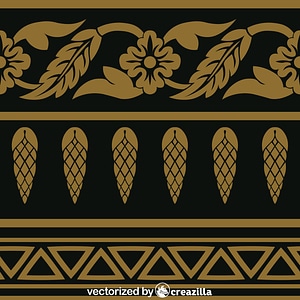 Indian pattern vector. Free download. | Creazilla