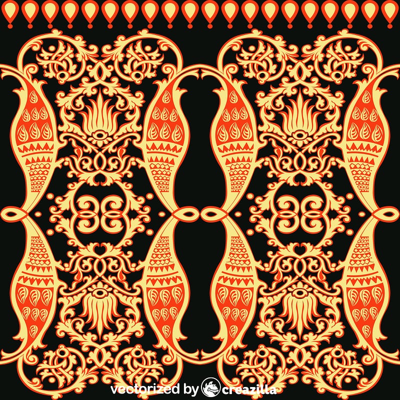 Indian pattern vector. Free download. | Creazilla