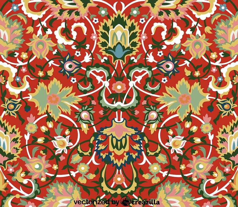 Persian pattern vector. Free download. | Creazilla