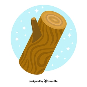 Tree trunk vector. Free download. | Creazilla