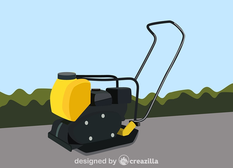 Vibratory compactor - Free vector images on creazilla.com