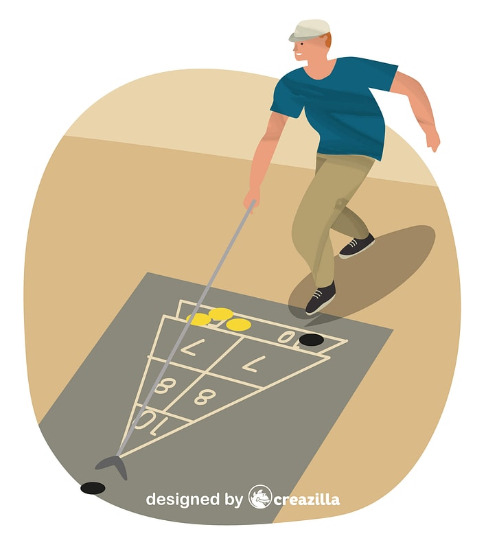 Shuffleboard - Free vector images on creazilla.com