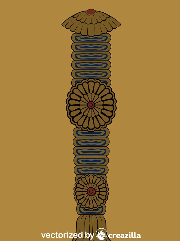 Assyrian pattern - Free vector images on creazilla.com