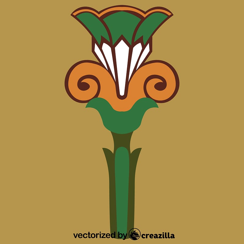 Assyrian pattern vector. Free download. | Creazilla