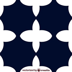 Moresque pattern vector. Free download. | Creazilla