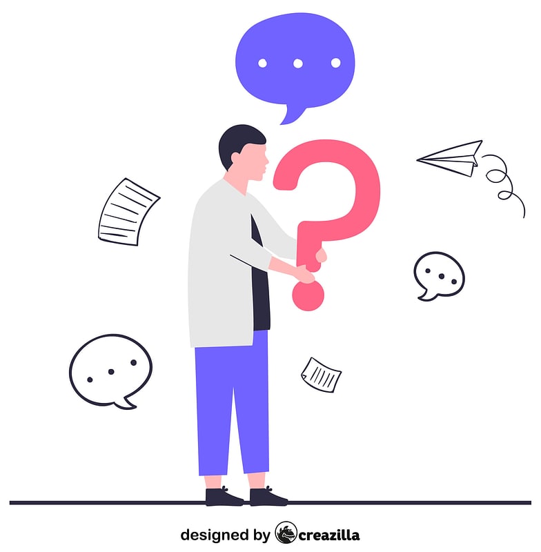 Question vector. Free download. | Creazilla