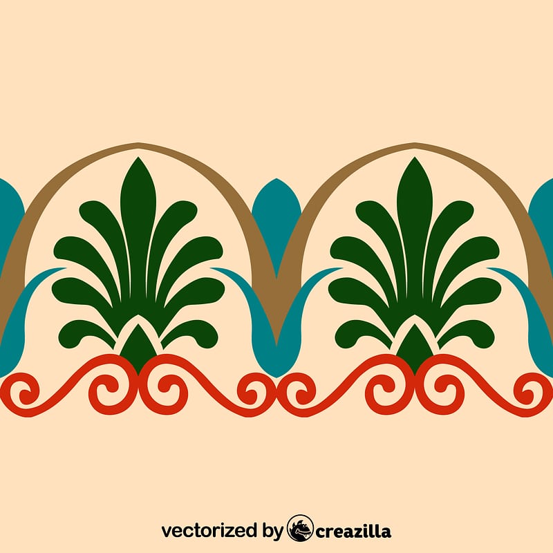 Greek pattern vector. Free download. | Creazilla