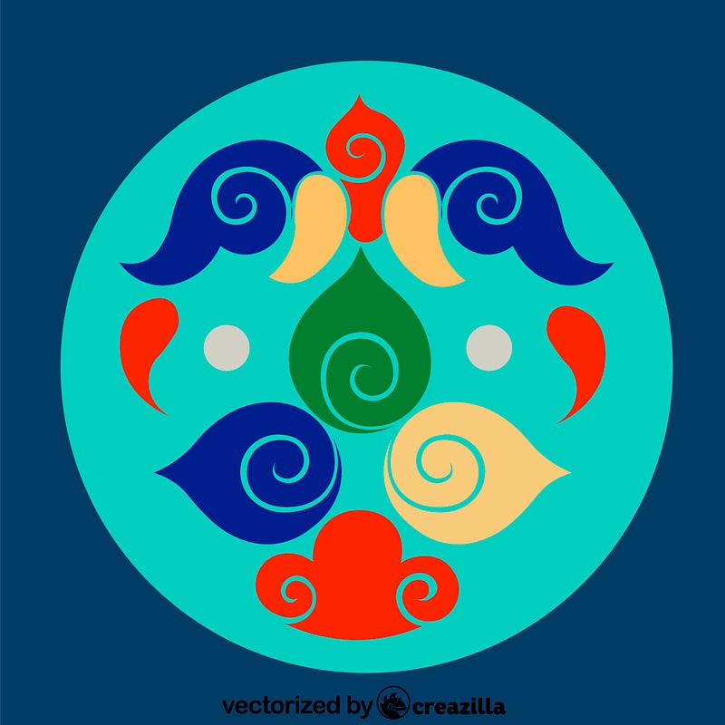 Chinese and Japanese pattern - Free vector images on creazilla.com