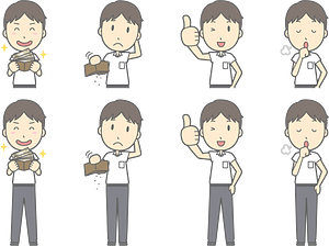 High School Boy vector. Free download. | Creazilla