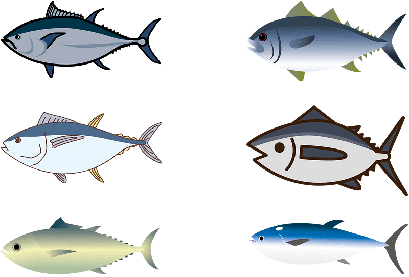 Tuna Fish vector. Free download. | Creazilla