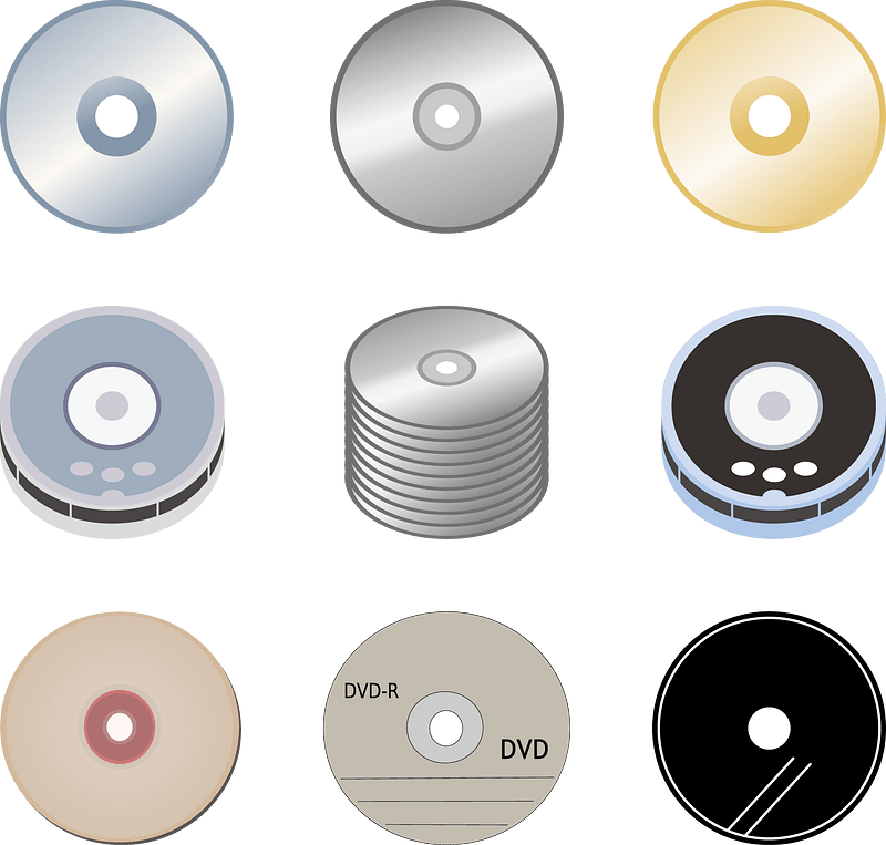 Cd Dvd vector. Free download. | Creazilla