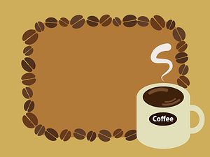Coffee Beans Frame - Free vector images on creazilla.com