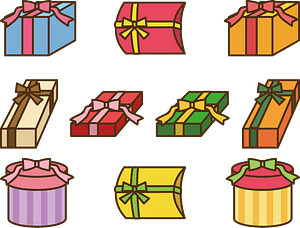 Present Frame vector. Free download. | Creazilla