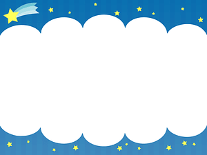 Shooting Star Frame vector. Free download. | Creazilla