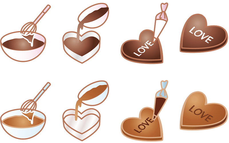Handmade Chocolate vector. Free download. | Creazilla