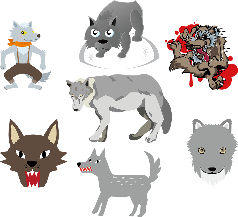 Wolf Animal - Free vector images on creazilla.com