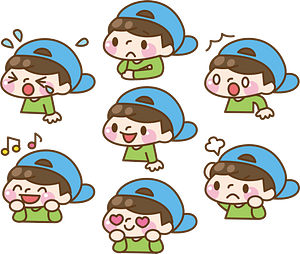 Boy Child vector. Free download. | Creazilla