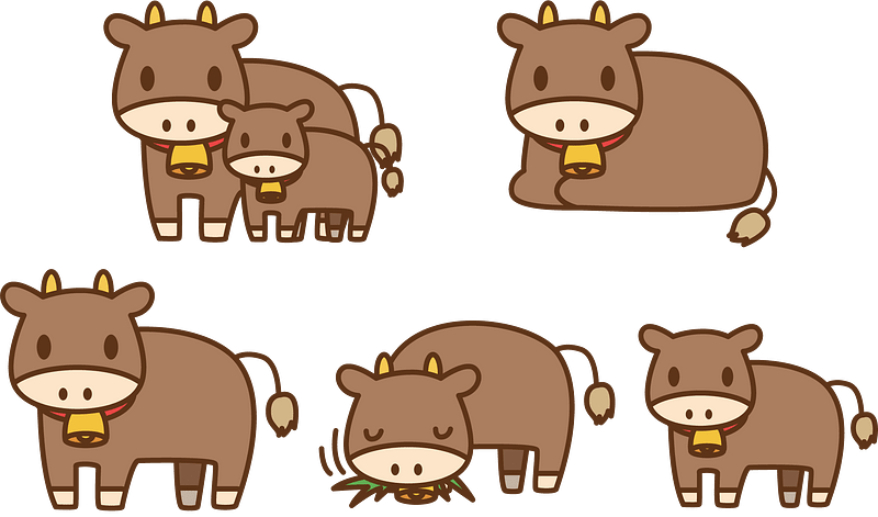Beef Cattle vector. Free download. | Creazilla