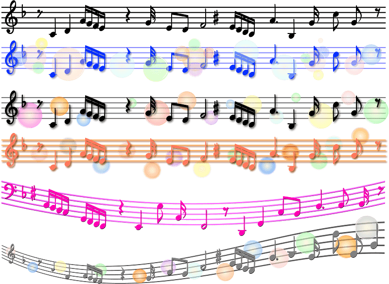 Music Line vector. Free download. | Creazilla