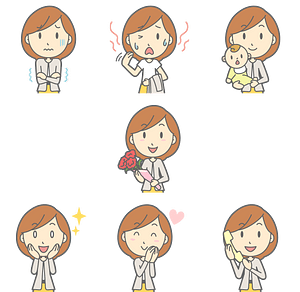 Businesswoman Office Lady vector. Free download. | Creazilla